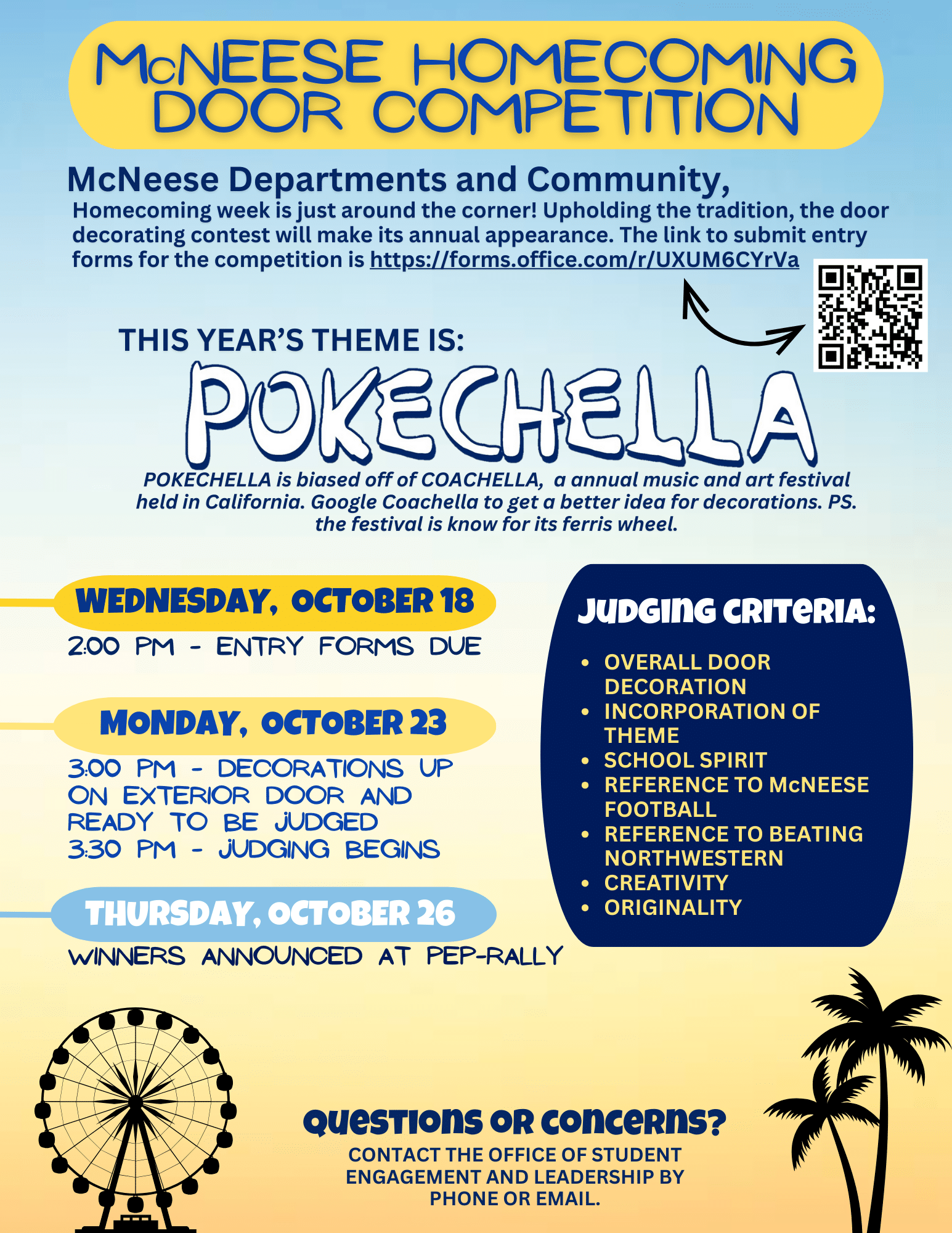 Homecoming Door Decorating – Campus Life